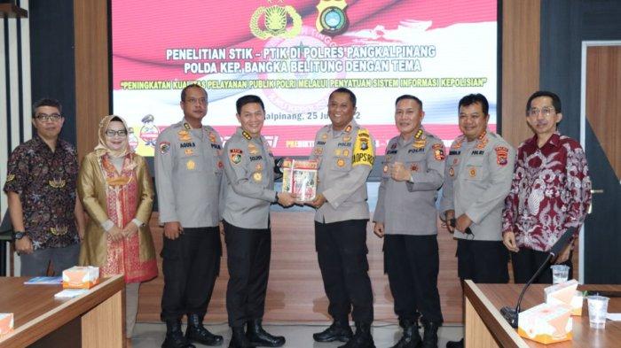 Tingkat Sistem Informasi dan Pelayanan, STIK/PTIK Lakukan Penelitian di ...