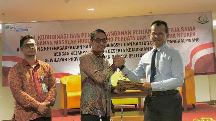 BPJS Ketenagakerjaan Gelar Monev dan Mou dengan Kejaksaan Bangka Belitung - Bangkapos.com