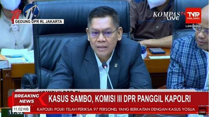 Komisi III DPR Sindir Kapolres yang Pakai Cerutu, Minum Wine, dan Punya Istri Gonta-ganti Tas ...