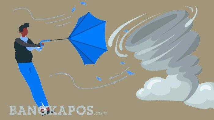 Cuaca Tak Menentu, BPBD Bangka Tengah Waspadai Potensi Terjadi Angin Puting Beliung - Bangkapos.com