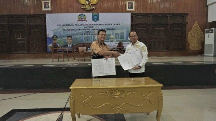 Jalin Kerja Sama Bidang Pendidikan, ISB Atma Luhur dan Pemkab Bangka Tengah Tandatangani MOU dan ...