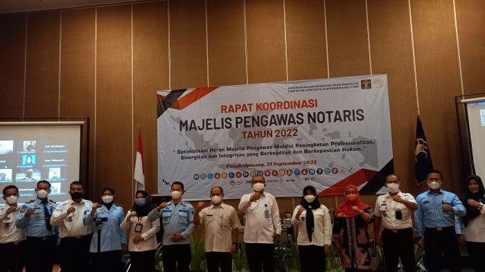 Bantu Ciptakan Kepastian dan Perlindungan Hukum, Kemenkumham Gelar Rakor Majelis Pengawas ...