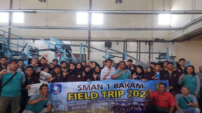 Kunjungan Siswa SMAN 1 Bakam ke Kantor Bangka Pos, Bikin Siswa ...