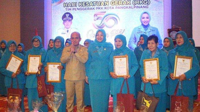 Peringatan Hkg Ke 50 Pkk Nasional Monica Haprinda Dorong Kader Pkk