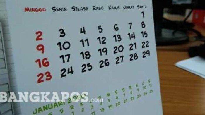 Kalender 2024 Ada 27 Tanggal Merah, Cek Hari Libur Nasional dan Cuti ...