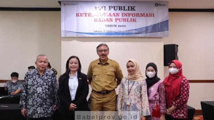 Minfo, Inovasi yang Dibawa Kep. Babel ke Presentasi Uji Publik Keterbukaan Informasi - Bangkapos.com
