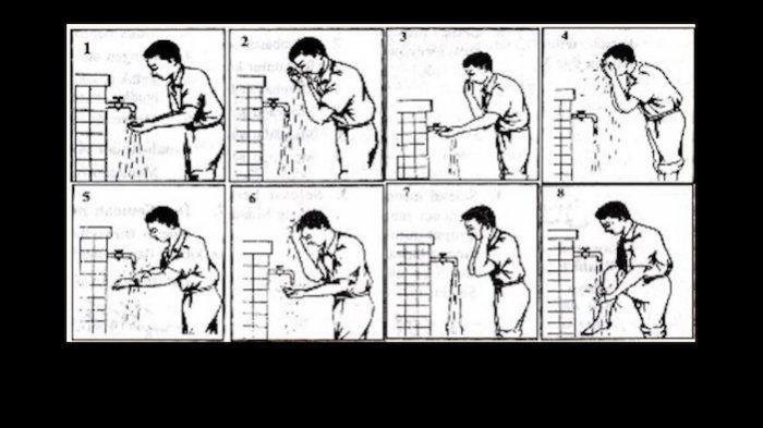 Gerakan Wudhu yang Benar Lengkap dengan Gambar dan Bacaaan Niatnya - Bangkapos.com