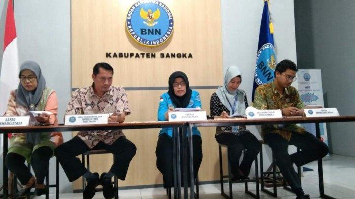 BNNK Bangka Beberkan Peredaran Narkoba di 2022 Meningkat, Naik 3 Kasus Dibandingkan Tahun 2021 ...
