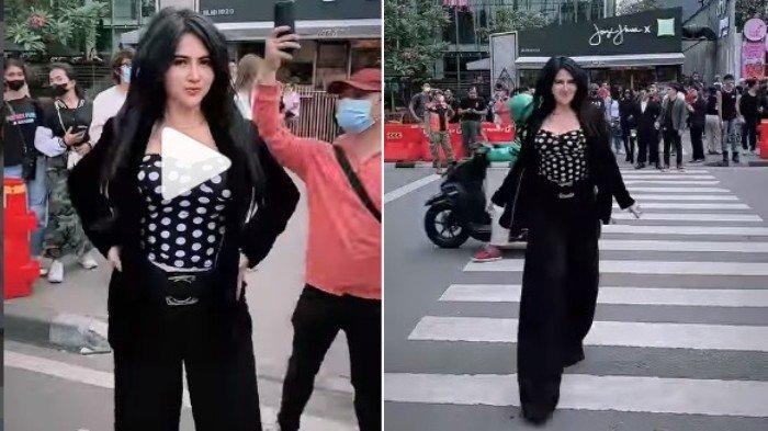 Potret Dianna Dee Starlight Catwalk di Citayam Fashion Week Banjir ...