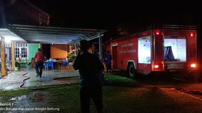 Diduga Konsleting Listrik, Satu Rumah di Desa Air Ruay Pemali Terbakar Tadi Malam, Begini ...