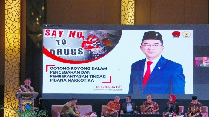 Rudianto Tjen Dorong Partisipasi Masyarakat Lindungi Anak dari Narkoba - Bangkapos.com