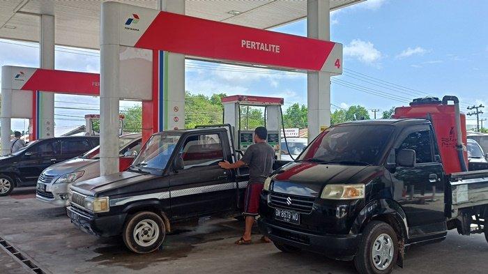 Hari Pertama Uji Coba Beli BBM Subsidi Pakai QR Code di Bangka Belitung, Ada yang Mengeluh ...