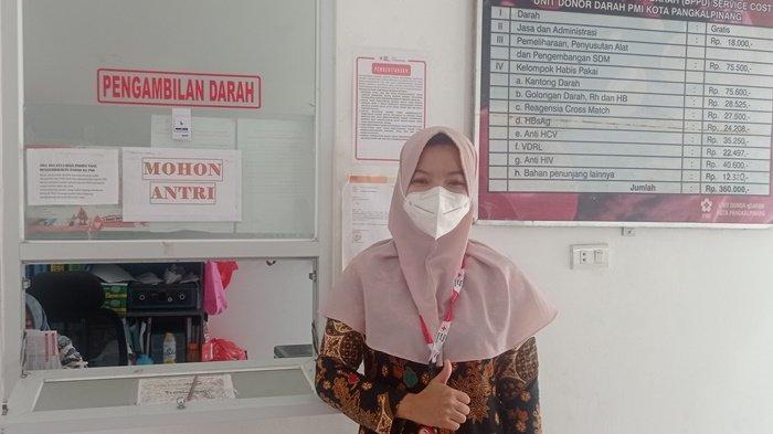 Stok Darah PMI Pangkalpinang Menipis, Petugas Ajak Warga Donorkan Darah - Bangkapos.com