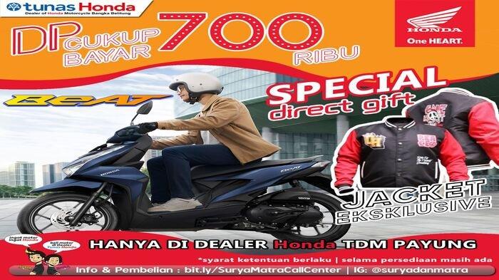 Gebyar Tunas Honda Payung Beat Dp 700ribu, Genio Dp 900ribu - Bangkapos.com