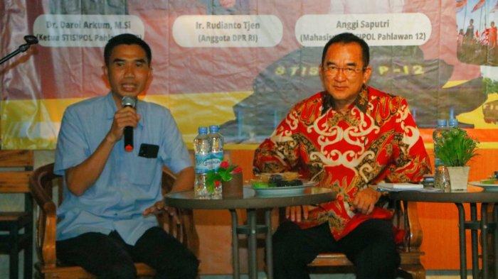 Rudianto Tjen Diskusi dengan Mahasiswa STISIPOL Pahlawan 12, Bahas Masa ...