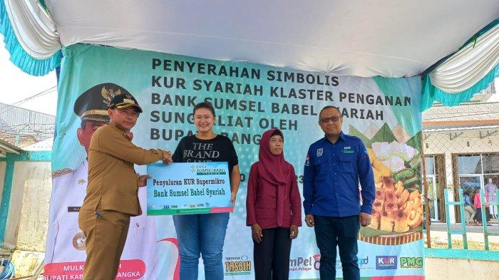 Bank Sumsel Babel Syariah Sungailiat Salurkan KUR Supermikro untuk 21 ...