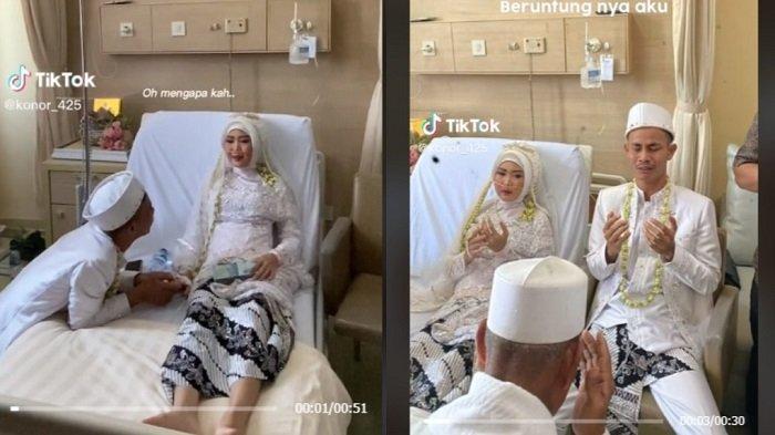 Kisah Pasangan Kekasih Menikah di Rumah Sakit, Eko Konor Penuhi ...