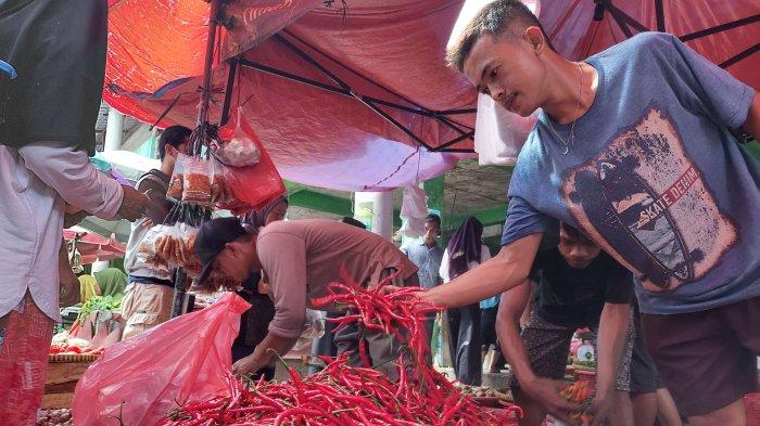 Jelang H-3 Idul Fitri, Harga Bumbu Dapur dan Daging Sapi Mulai Melonjak di Pangkalpinang ...