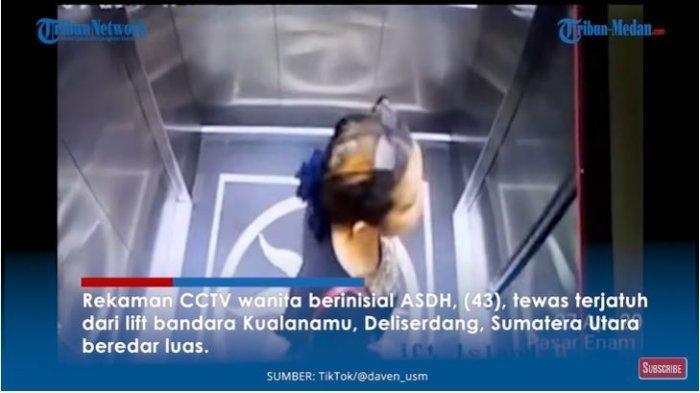 Fakta Wanita Tewas Terjepit Lift Bandara Kualanamu, Lift Didesain Memiliki Dua Pintu - Bangkapos.com