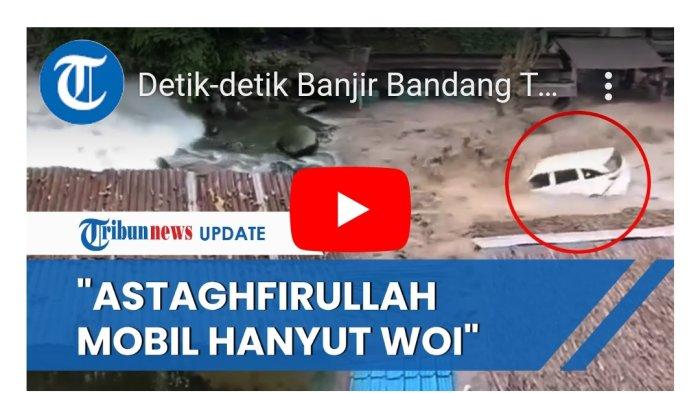 Viral Avanza Hanyut Terbawa Banjir Bandang di Deliserdang, Pemilik Selamat tapi Mobilnya Remuk ...