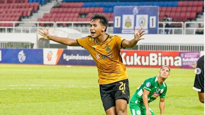 Profil Titan Agung Bagus, Striker Muda Bermain untuk Bhayangkara FC di ...