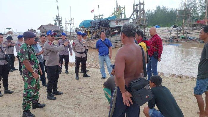 Polisi Minta Penambang Pasir Timah di DAS Selindung Bangka Barat Segera Angkat Kaki - Bangkapos.com