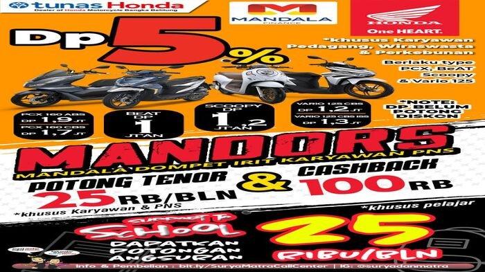 Program Promo MANDORS, Honda Bikin Masyarakat Toboali Dan Air Gegas ...