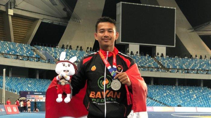 Membanggakan, Agus Kurniawan Raih Medali Perak Lompat Tinggi Asean Para ...