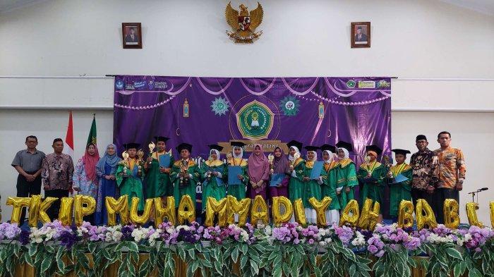 Wisuda Munaqasyah Tahfidz dan Purna II SD STKIP Muhammadiyah Babel, Lulusan Bawa Bekal Hafalan ...