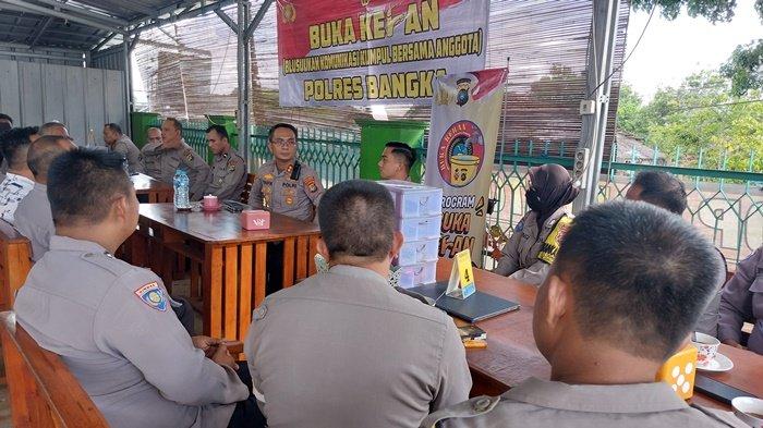 Polres Bangka Serap Aspirasi Anggota Melalui Program Buka Keran - Bangkapos.com