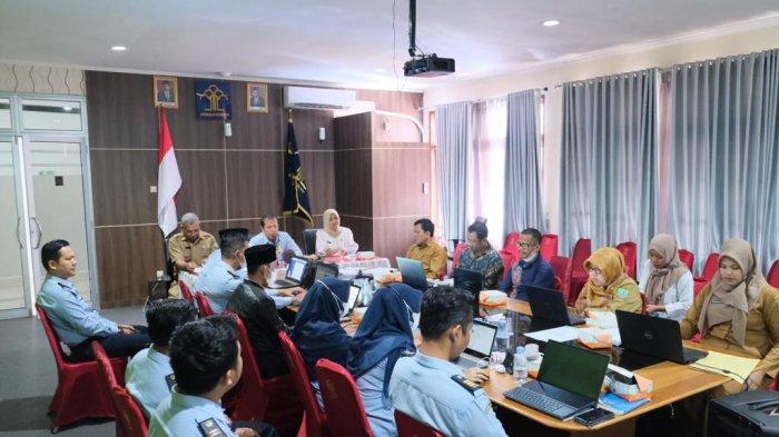 Kemenkumham Babel Harmonisasikan Raperda Pajak dan Retribusi Daerah Belitung Timur - Bangkapos.com