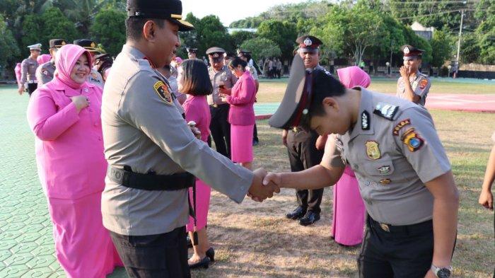 34 Anggota Polisi di Bangka Selatan Naik Pangkat - Bangkapos.com