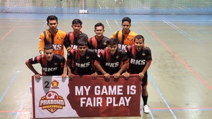 RKS FC Target Tembus 8 Besar Futsal Prabowo Cup 2023 Malam Ini - Bangkapos.com