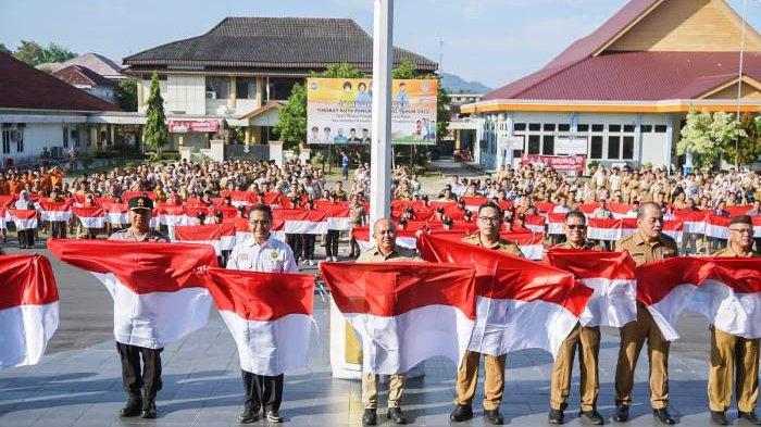 Wujud Bangga Sambut Kemerdekaan RI,Kesbangpol Pangkalpinang Imbau Warga Kibarkan Bendera Merah ...