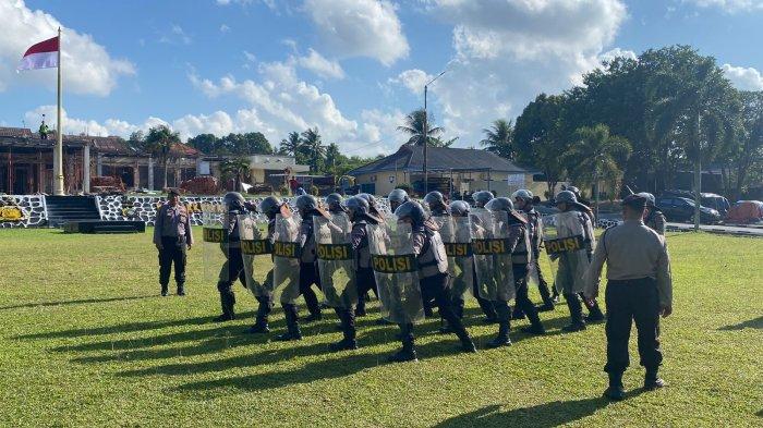 Jelang Pemilu 2024, Polres Bangka Gelar Latihan Dalmas untuk Pengamanan Pesta Demokrasi ...