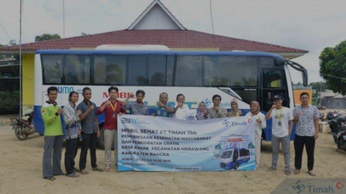 Mobil Sehat PT Timah Tbk Berikan Layanan Berobat Gratis di Desa Kimak ...