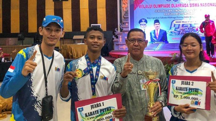 Dua Atlet Karate Kabupaten Bangka Rebut 3 Emas dan 1 Perunggu, Jadi ...