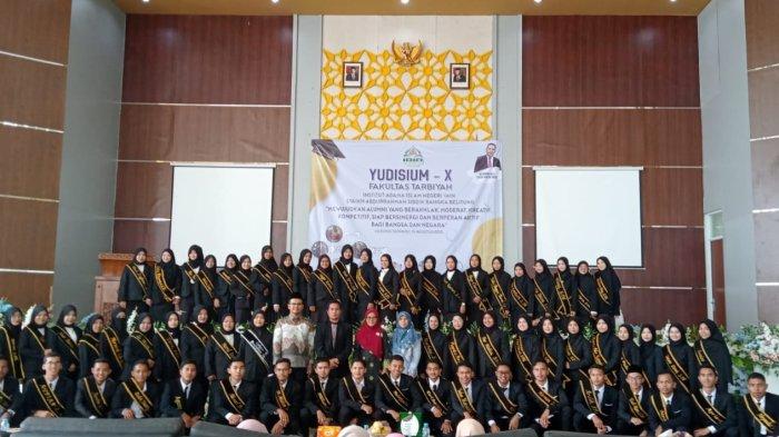 Fakultas Tarbiyah IAIN SAS Babel Yudisium 131 Sarjana - Bangkapos.com