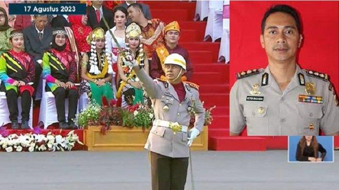 Sosok Kombes Victor, Komandan Upacara Penurunan Bendera 17 Agustus di ...