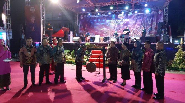 Bupati Bangka Mulkan Resmi Buka Bangka Expo 2023 - Bangkapos.com