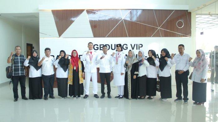 Pj Gubernur Suganda Sambut Kedatangan Paskibraka Nasional 2023 Perwakilan Babel - Bangkapos.com