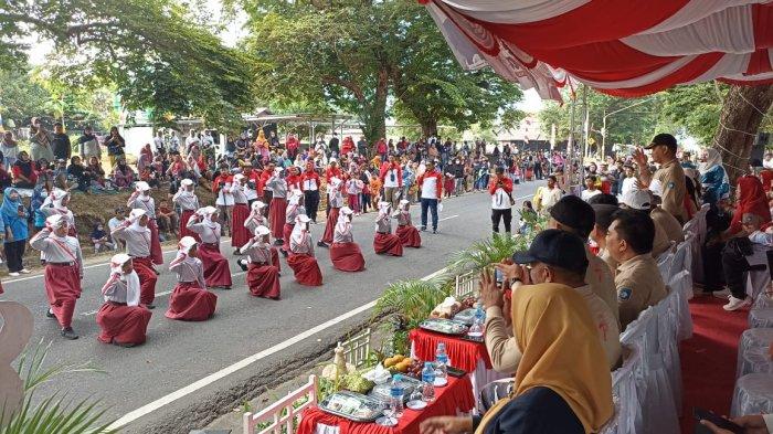 Pemkab Bangka Barat Rayakan HUT Ke-78 Kemerdekaan Indonesia, 143 Regu Ikut Lomba Gerak Jalan ...