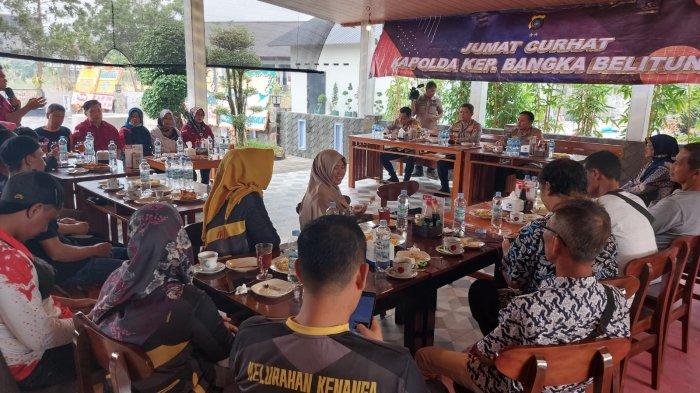 Kemarau Jadi Topik Curhat ke Irwasda Polda Kepulauan Bangka Belitung - Bangkapos.com