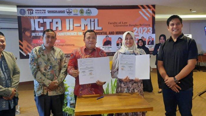 Dekan FSEI IAIN SAS Babel Gelar MoA dan 3 Papper Dosen FSEI Masuk International Conference Th ...