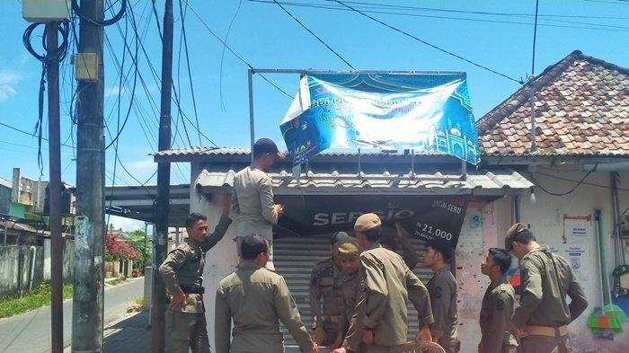 Tindak Lanjuti Surat Bawaslu, Satpol PP Kota Pangkapinang Tertibkan APS yang Dianggap Melanggar ...