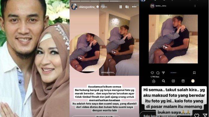 Hoaks, Okie Agustina Klarifikasi Foto Viral Gunawan Diduga Bersama Selingkuhan di Ranjang: Itu ...