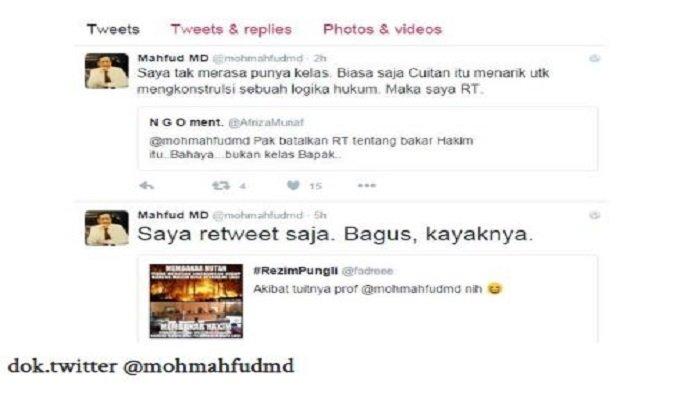 Kontroversi Meme "Membakar Hakim" Viral di Media Sosial, Ini Cuitan ...