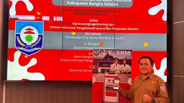 Lewat e-SKM Masyarakat Bangka Selatan Bisa Nilai Pelayanan Publik - Bangkapos.com