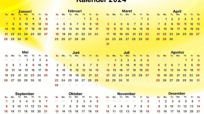 Download Kalender 2024 Lengkap dengan Hari Libur dan Cuti Bersama - Bangkapos.com