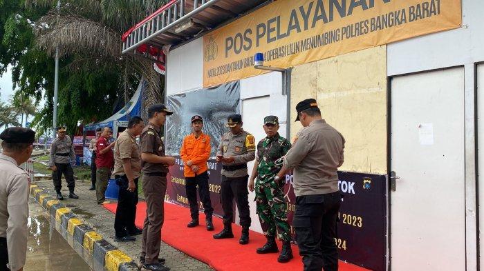 Polres Bangka Barat Gelar Pasukan Operasi Lilin Menumbing hingga Pantau Pelabuhan Tanjung Kalian ...